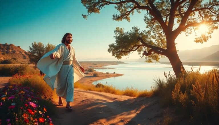 Jesus' Journey to the Jordan River #jesusstory - Jesus Answers